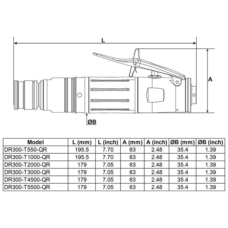 DR300-T3000-QR - Desoutter - Multi Drills | custom.seo.applicationName